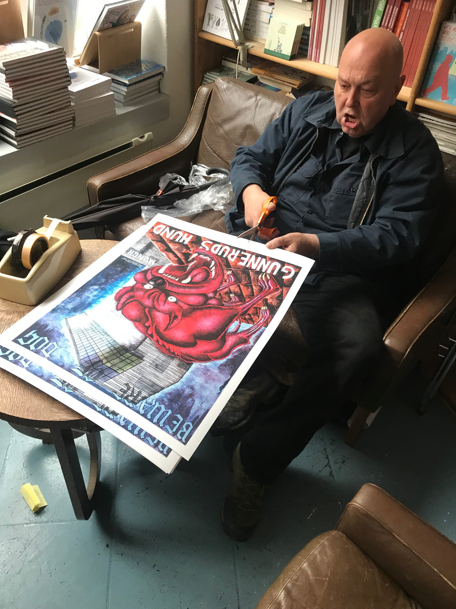 Christopher Nielsen: Gunneruds hund. Signert HQ print – No Comprendo Press