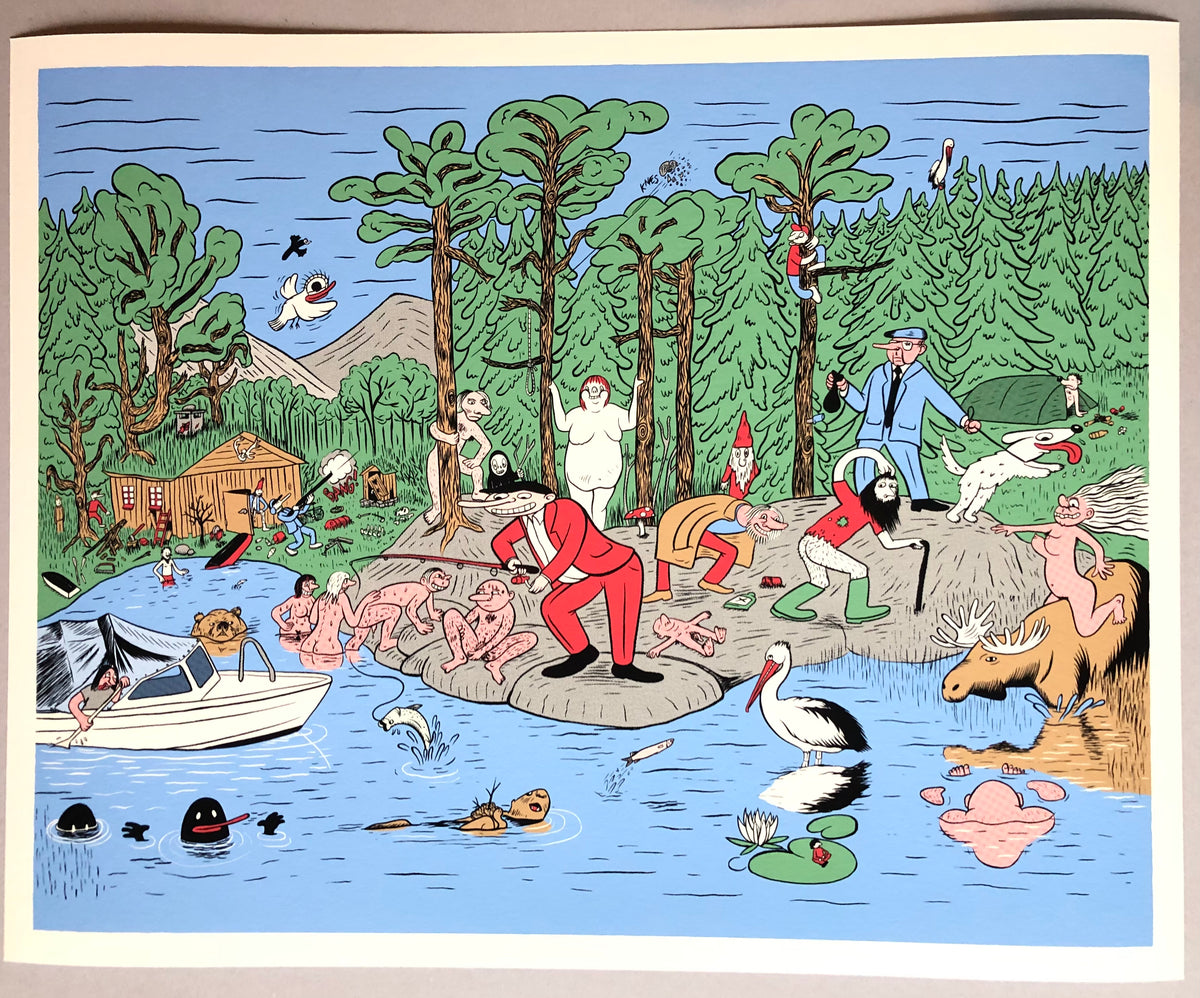 Sindre Goksøyr: Sommer DGA-trykk – No Comprendo Press